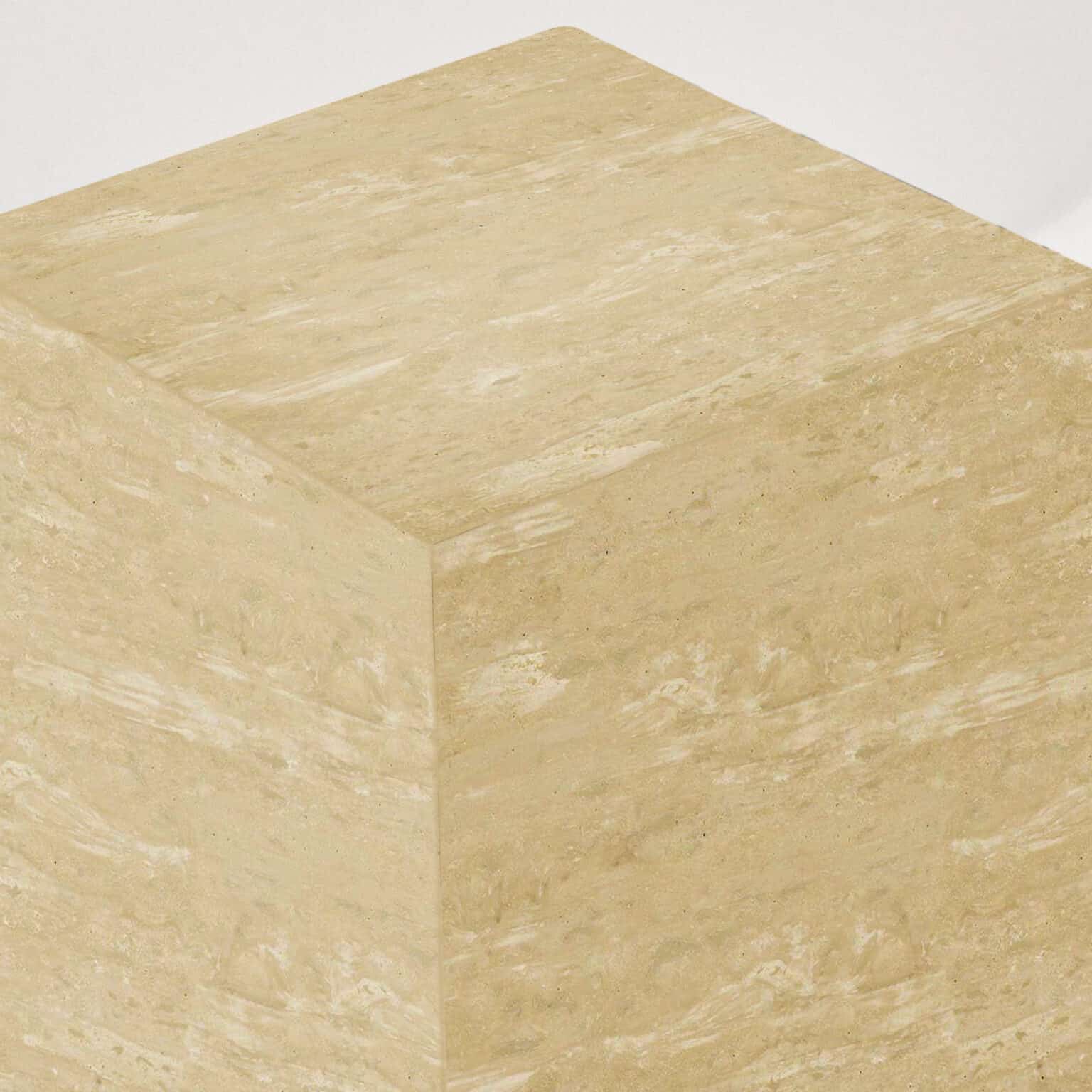Travertine Navona Low Plinth - EuroMarble